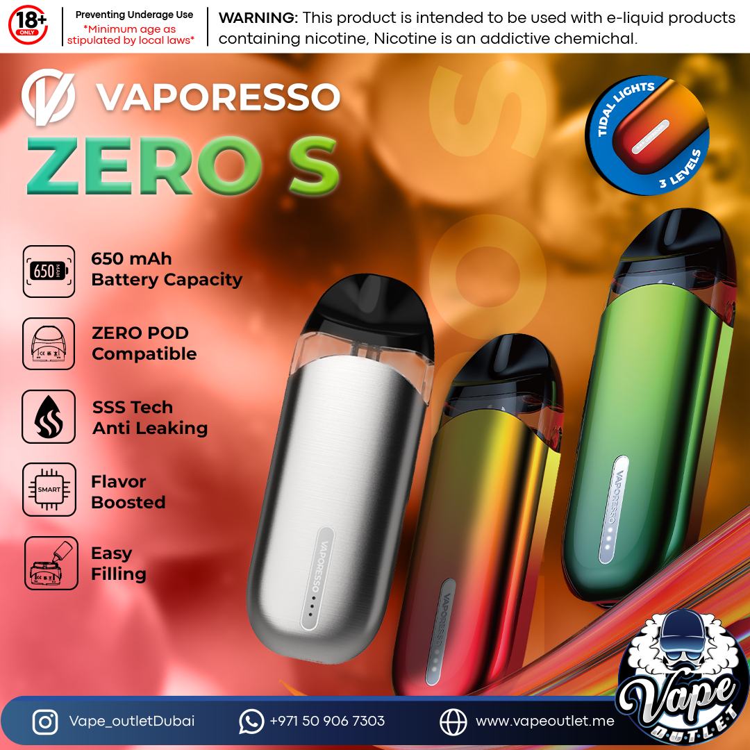Vaporesso Zero S Pod System – Vape outlet uae