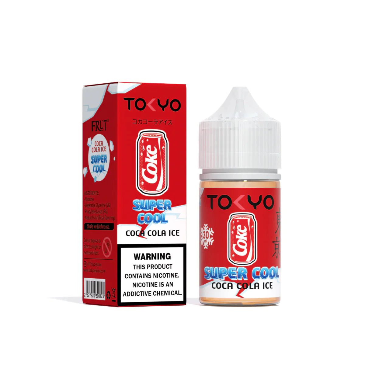 Tokyo Juice Super Cool Coca Cola Ice [SaltNic] – Vape outlet uae
